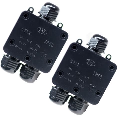Buy Waterproof Junction Box 3 Way Armoured Cable Junction Box Ip68