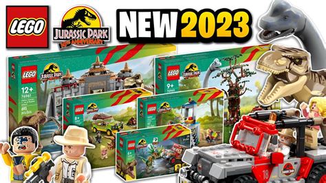 Lego Jurassic Park 30th Anniversary Sets Officially Revealed This One