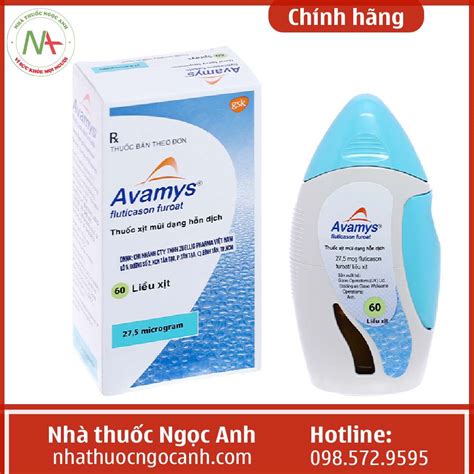 Thuốc Avamys 120 Sprays Sử Dụng Trong Bao Lâu Giá Bao Nhiêu Mua ở đâu