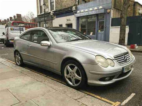 Mercades C Class Coupe C200 Kompressor Spares Or Repair Car For Sale
