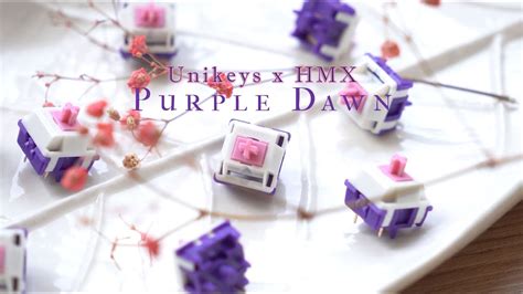 Unikeys X Hmx Purple Dawn Switches An Epic Collaboration Review
