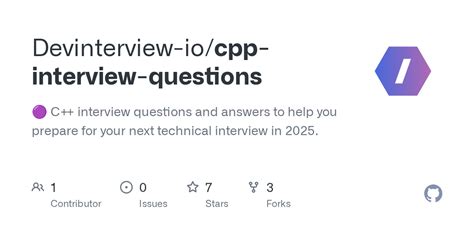 Github Devinterview Iocpp Interview Questions 🟣 C Interview