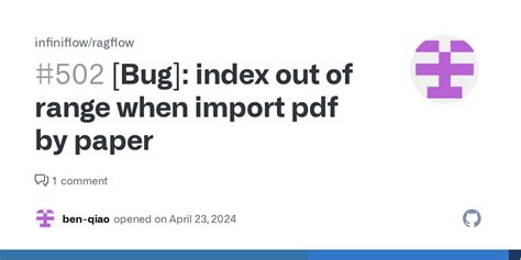 Bug Index Out Of Range When Import Pdf By Paper · Issue 502