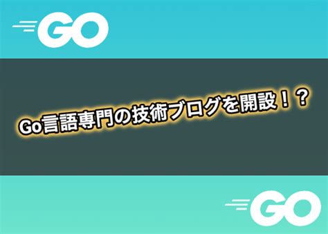 Go言語（golang）専門の技術ブログ「golang Tech」を開設！？ エンジニアライブログ