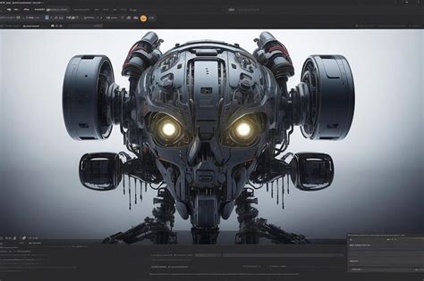 Premium Photo 3d Rendering Ai Robot Think Or Compute