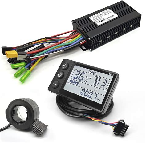 Ebike Conversion Kit 1000w 36v 48v 30a Brushless Controller Mini Lcd S866 Display