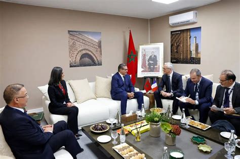 أخنوش يتباحث في مراكش مع وزير الاقتصاد والمالية الفرنسي لكم Lakome2