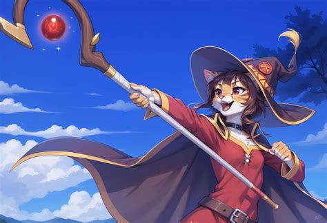 Megumin The Cat By Deus Ir On Deviantart