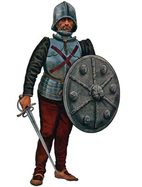 Rodelero Spagnolo Primi Del Xvi Secolo 16th Century Clothing Zombie
