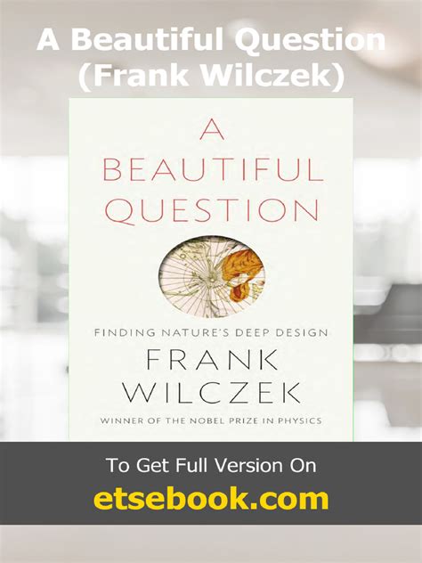 A Beautiful Question Frank Wilczek Pdf Mathematical Analysis Plato