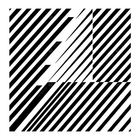 흑백 사선 스트라이프 그래픽 컬렉션 질감 패션 위험 Png 일러스트 및 이미지 에 대한 무료 다운로드 Pngtree