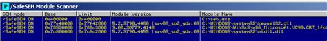 exploit writing tutorial part 6 bypassing stack cookies safeseh