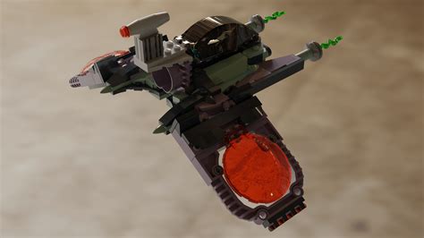 Red Planet Interceptor Life On Mars Inspired Vic Viper Rlego