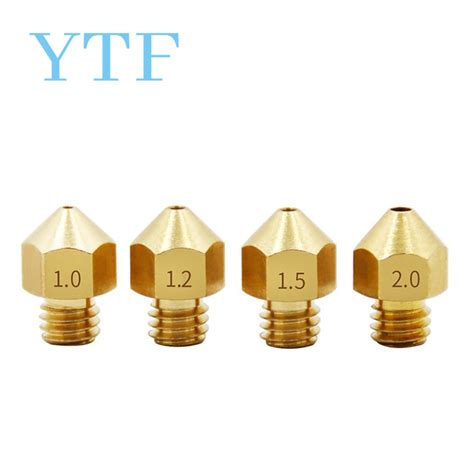 3d Printer Mk8 Brass Large Diameter Nozzle Diy Kit Grandado