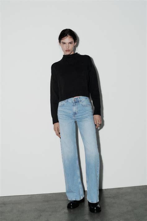 Zara High Waisted Jeans Wide Leg | corona.dothome.co.kr