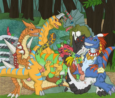 Rule 34 Absurd Res Agumon Allomon Anal Anal Sex Animal Genitalia