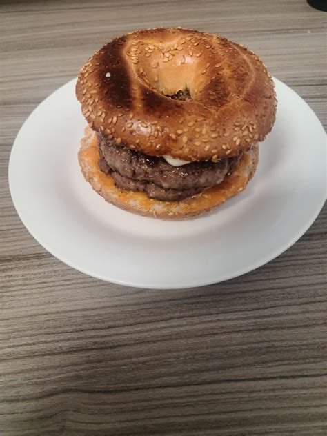 수제 베이글 햄버거 음식 여행 에펨코리아