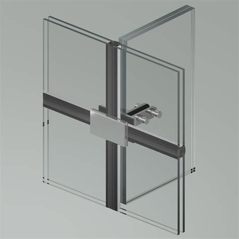 Glass Fin Wall Landmark Facade
