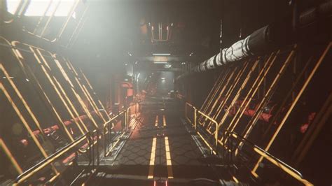 Artstation Sci Fi Modular Base Unity Hdrp Mariusz Waszczur Sci Fi Base Sci Sci Fi