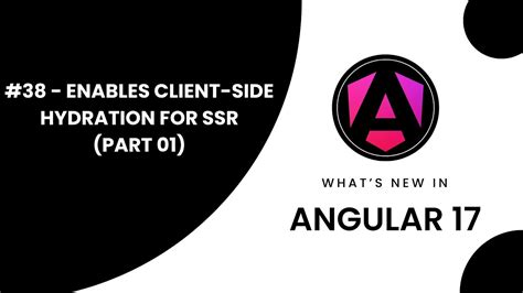 Learn Angular 17 In Arabic 38 Master Angular Enabling Client Side