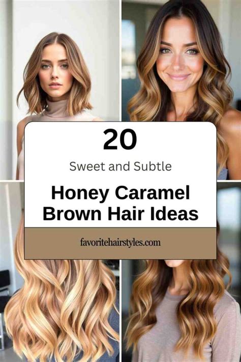 Sweet And Subtle Honey Caramel Brown Hair Ideas Favorite Hair Styles