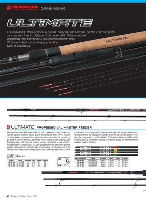 Catalogo trabucco 2018 italia articoli pesca sportiva by Trabucco ...