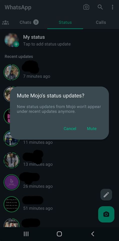 How To Block The Status Feature On WhatsApp