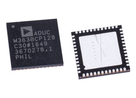 aducm36x arm cortex m3 mcus adi mouser