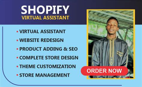 Be Your Shopify Virtual Assistant Shopify Website Manager Shopify Store Design By Presh Creator