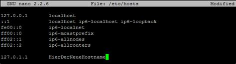 Raspberry Pis Hostname ändern Im Raspbian
