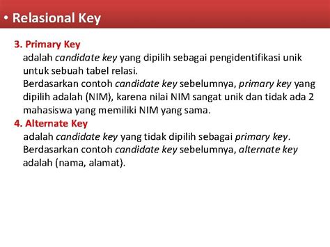 Pengertian Relational Model 1 Model Data Relasional Adalah