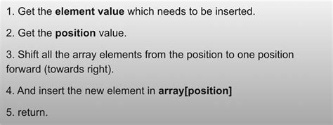 Insertion In Array Data Structures