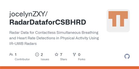 Github Jocelynzxyradardataforcsbhrd Radar Data For Contactless