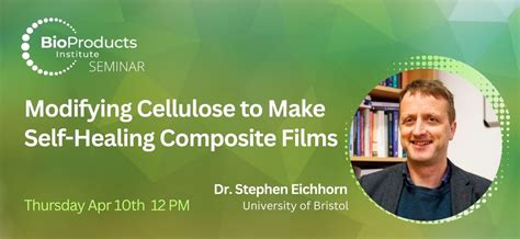 Bpi Seminar By Dr Steve Eichhorn Bioproducts Institute