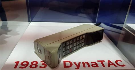 추억의 모토로라 벽돌폰 첨단 가전전시회 Ifa 2018에서 전시