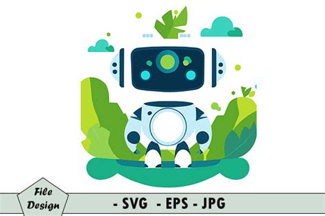 Robots Graphic By Designart Adelahssa · Creative Fabrica