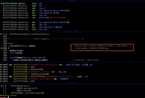 pwndbg will not display source code when source code has chinese