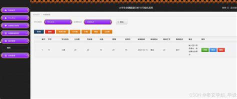 java vue计算机毕设大学生体测数据分析与可视化系统【开题 程序 论文 源码】 csdn博客