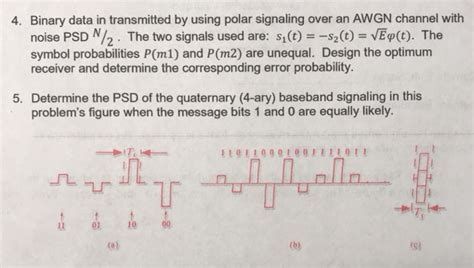 solved 4 binary data in transmitted by using polar