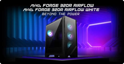 Msi Mag Forge R Airflow Black