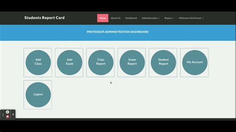 Student Report Card Project On PHP And MySQL YouTube