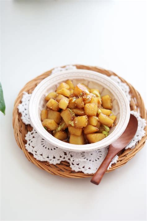 간장 감자조림 만드는 법 감자조림 레시피 감자반찬 네이버 블로그