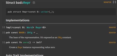 The Doc Contents Are Incorrectly Made Bold Under Certain Situation Issue Rust Lang