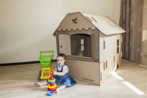 Картонный домик Самый красивый игровой домик для детей из гофрокартона Собственное