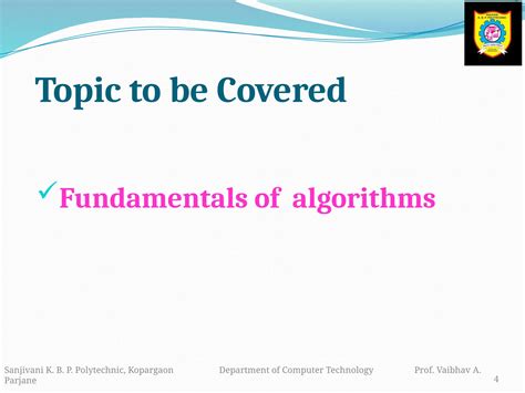 Topic 11 Fundamentals Of Algorithmpptx