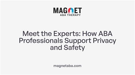 How To Teach Privacy And Safety Using Aba