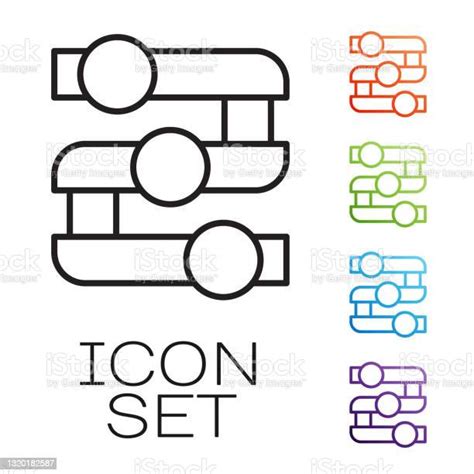 검정선 그래프 일정 차트 다이어그램 인포그래픽 흰색 배경에 격리된 원형 그래프 아이콘 다채로운 아이콘을 설정합니다 벡터 개념에 대한 스톡 벡터 아트 및 기타 이미지 Istock