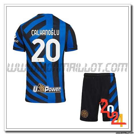 Bien Magasin Vendu Ensemble Maillot Inter Milan Calhanoglu 20 Domicile