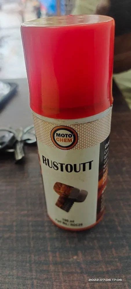 Clear Aerosol Rust Remover For Industrial Use At 399 Piece In Mumbai ID 26071148748