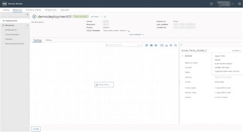 How To Create A Tanzu Kubernetes Cluster Using Vrealize Automation